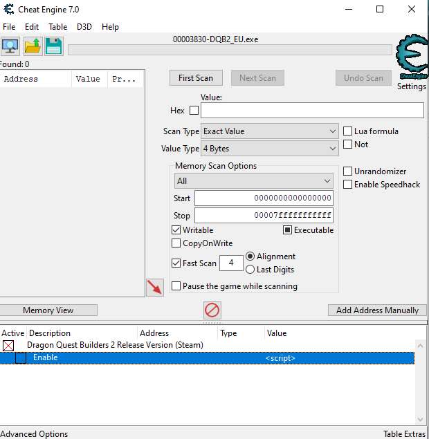 Cheat Engine View Topic Cant Check Enable After Following All Steps